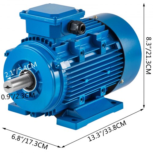 Rigid Base Motor 3 Phase B3 Mounting 3000RPM 400V Voltage 2 Pole Power ...