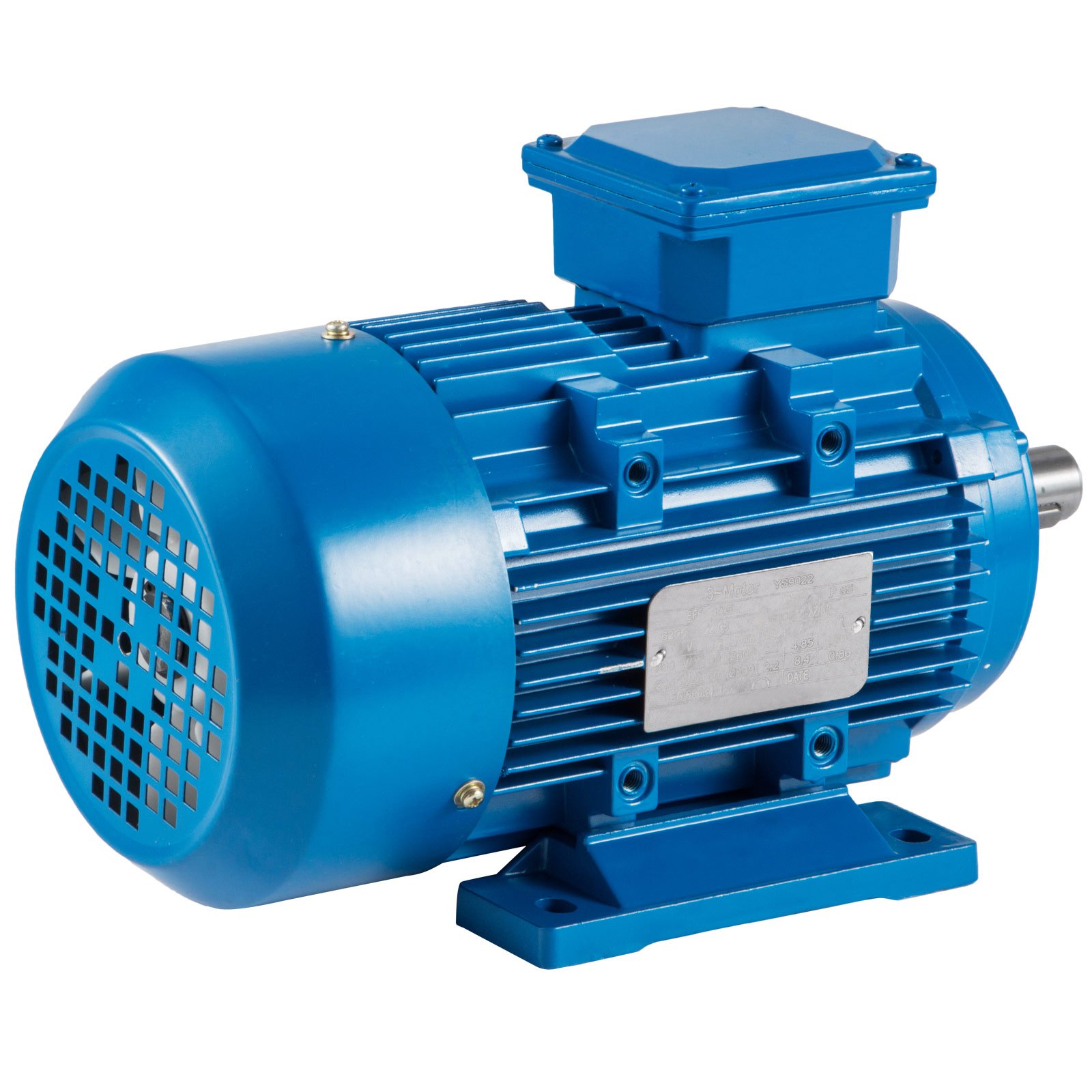 Rigid Base Motor 3 Phase B3 Mounting 3000RPM 400V Voltage 2 Pole Power ...