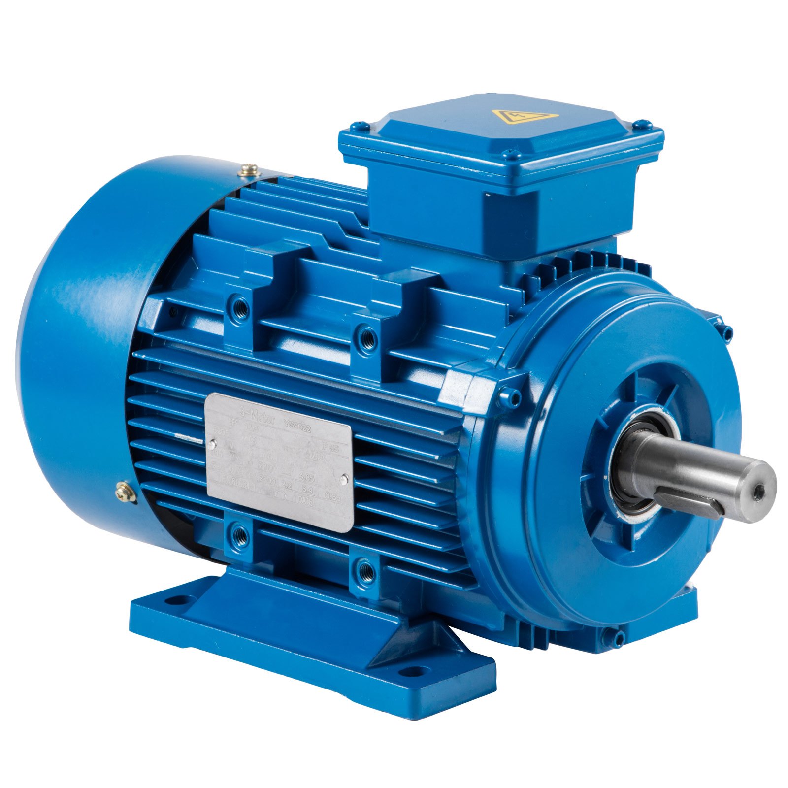 Rigid Base Motor 3 Phase B3 Mounting 3000RPM 400V Voltage 2 Pole Power ...