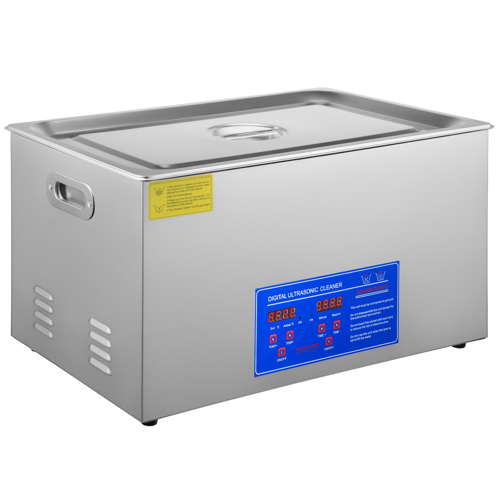 VEVOR 30L Digital Ultrasonic Cleaners Cleaning Equipment Bath Tank w ...