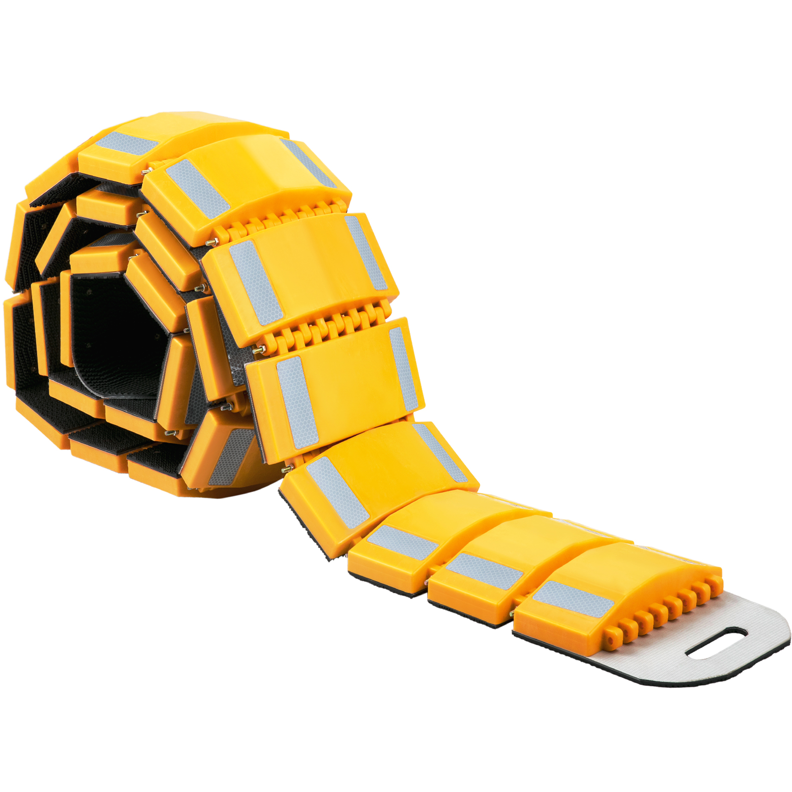 Vevor Portable Speed Bump Speed Hump 9.8 Ft Rubber Speed Bumps For ...