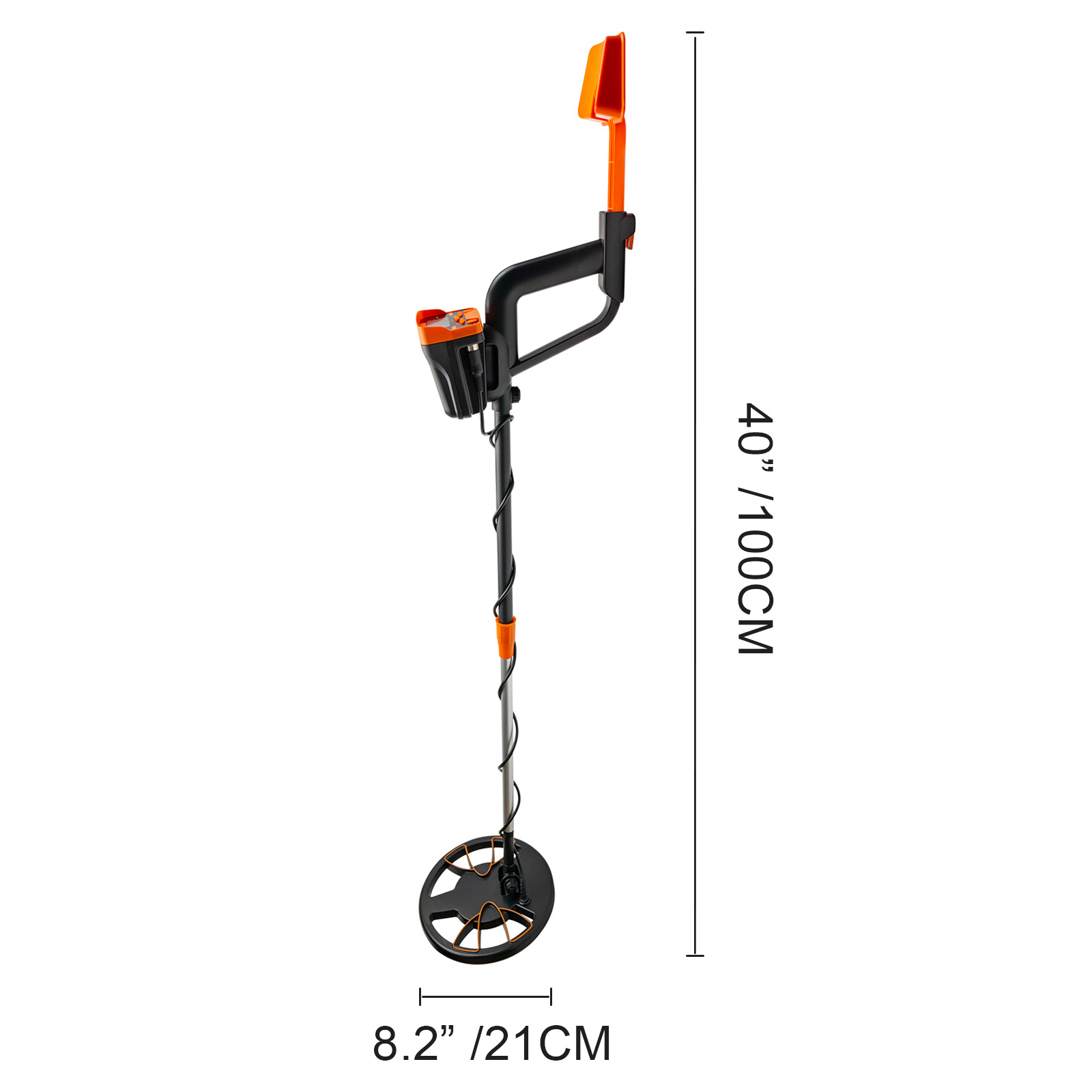 VEVOR Metal Detector Waterproof Disc Metal detectors Underwater ...