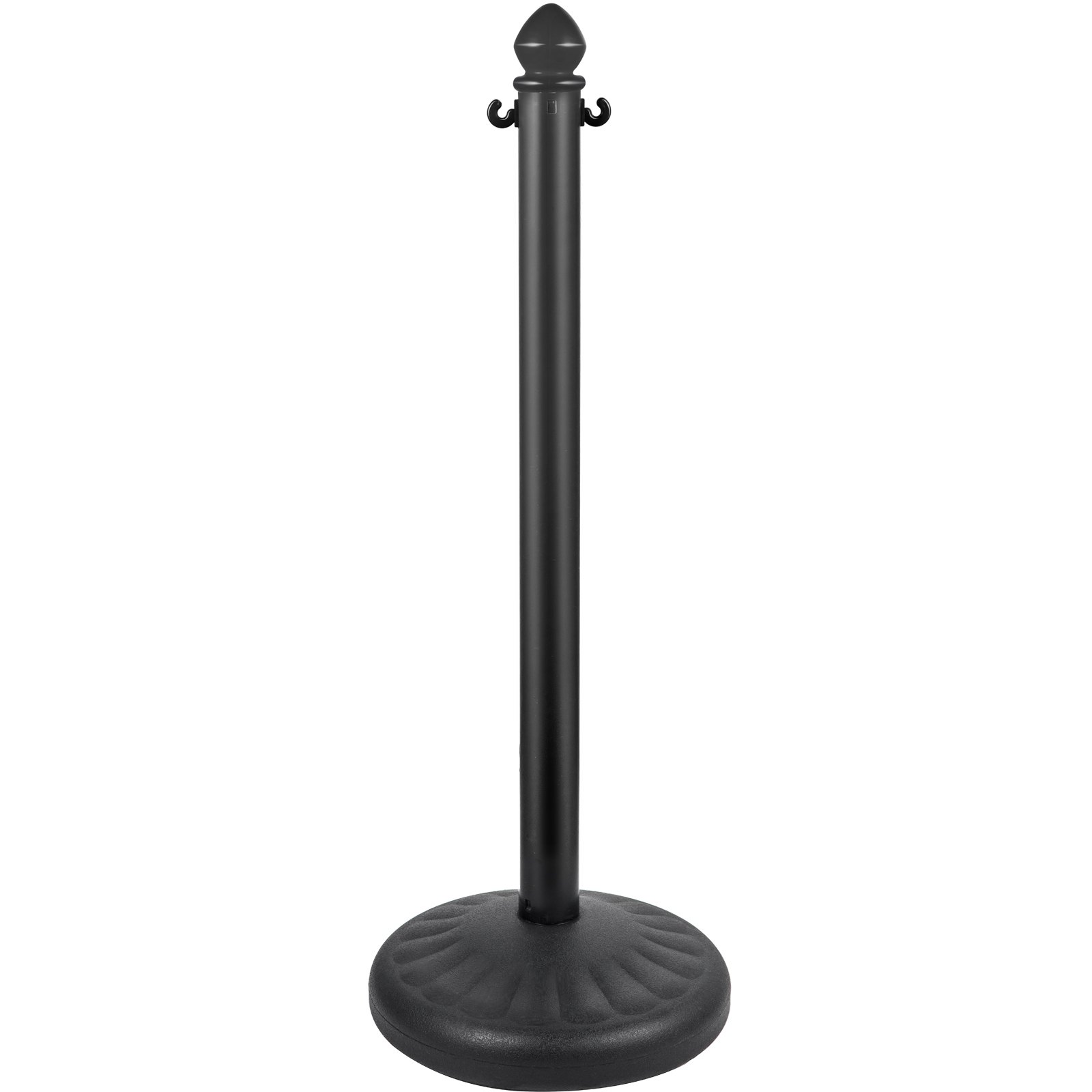 VEVOR Plastic Stanchion, 4pcs Chain Stanchion, Outdoor Stanchion w/ 4 x ...