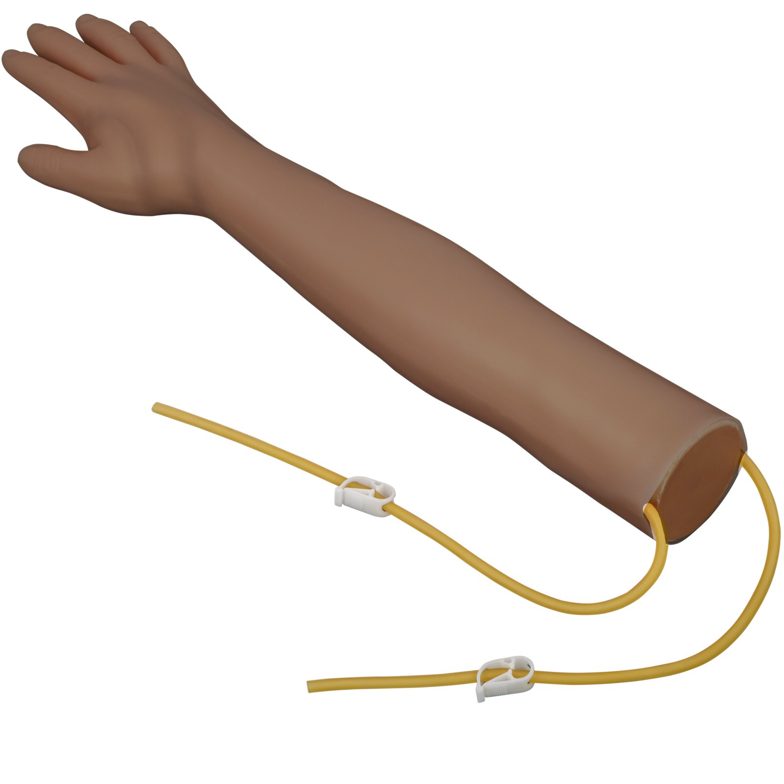 VEVOR Intravenous Practice Arm Kit with Dark Skin Phlebotomy Arm Made ...