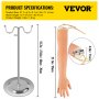 VEVOR IV Practice Kit Phlebotomy Venipuncture Practice Arm for Students ...