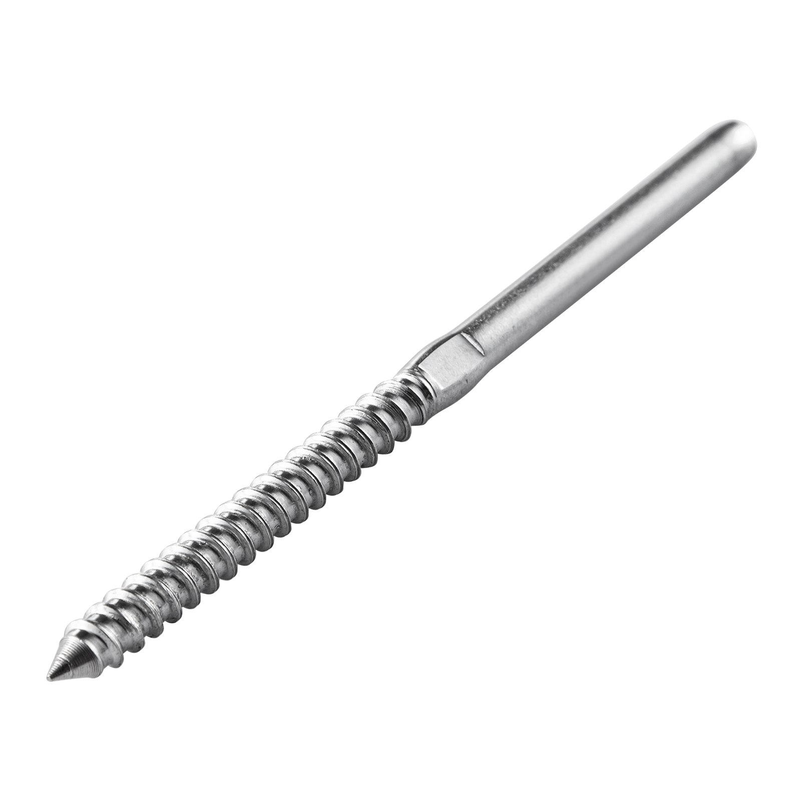 VEVOR 205 Pack Cable Railing Swage 3/16 Inch Stainless Steel Railing ...