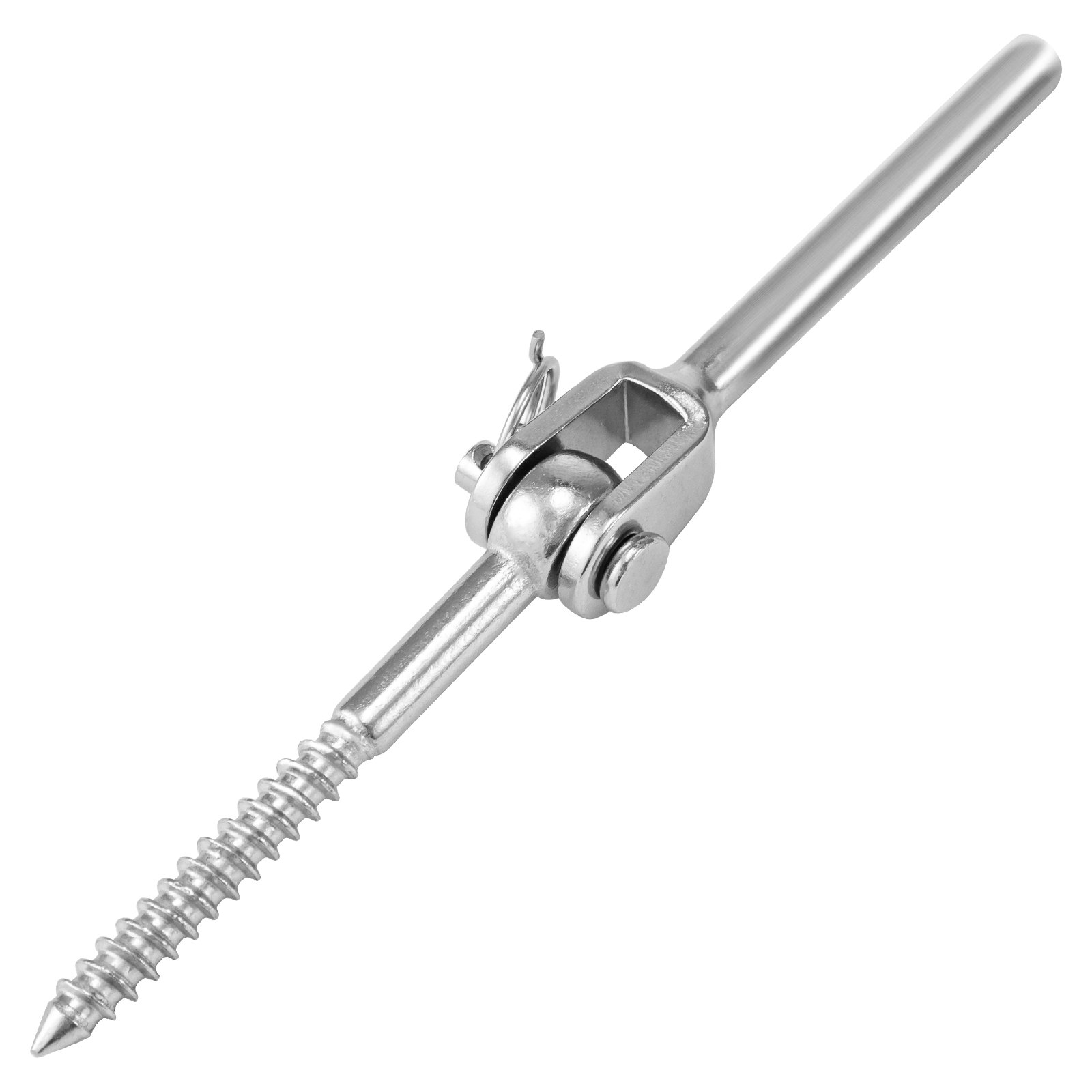 VEVOR Cable Railing Kit, 32 Packs T316 Stainless Steel Jaw Swage ...