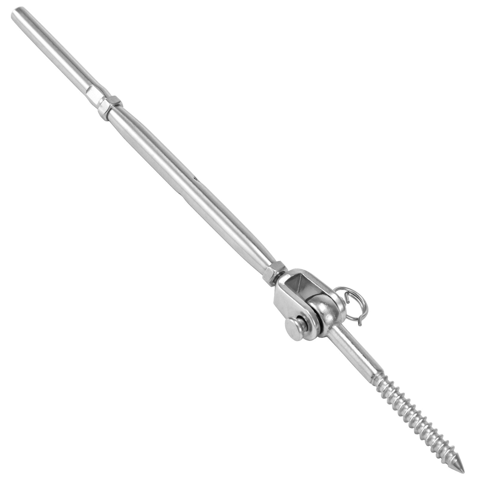 VEVOR Cable Railing Kit, 32 Packs T316 Stainless Steel Jaw Swage ...