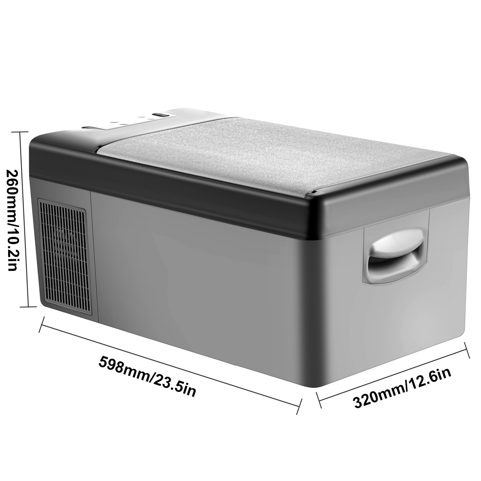 VEVOR VEVOR Portable Car Freezer, 15L Portable Refrigerator Freezer ...