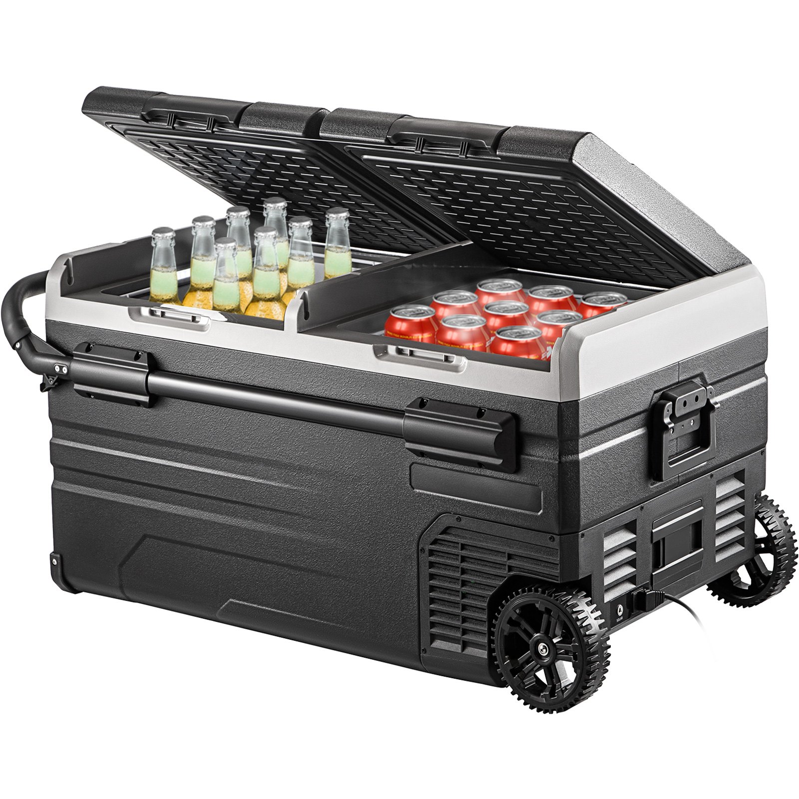 VEVOR Portable Car Freezer, 100 Quart Portable Refrigerator Freezer ...