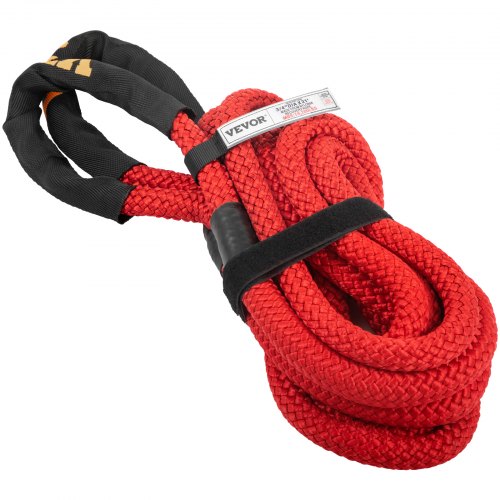 VEVOR 3/4" x 21' Kinetic Recovery Rope, 19,200 lbs, Heavy Duty Nylon ...