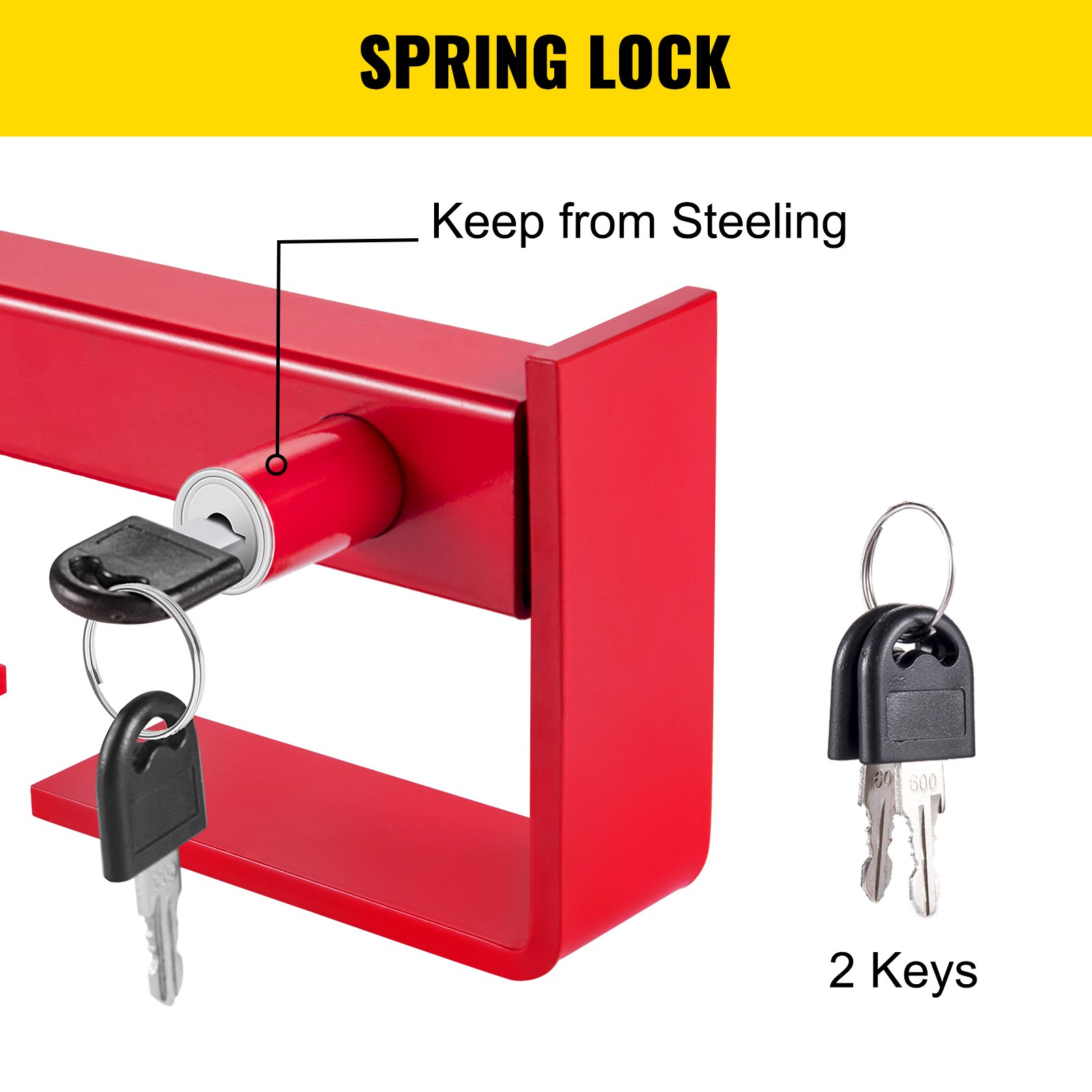 VEVOR Cargo Container Lock 9.84"-17.32" Locking Distance,Semi Truck ...