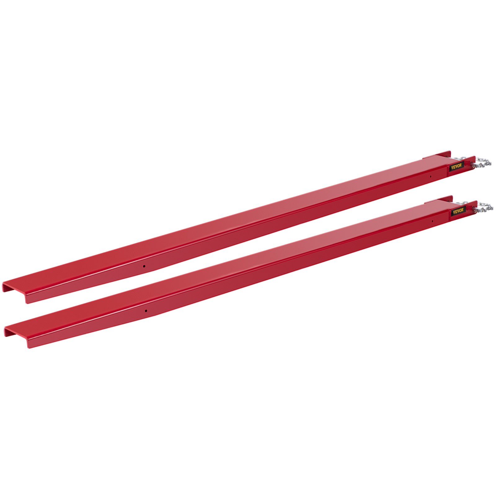 VEVOR Forklift Pallet Fork Extensions, 72" Length x 5" Width Forklift ...