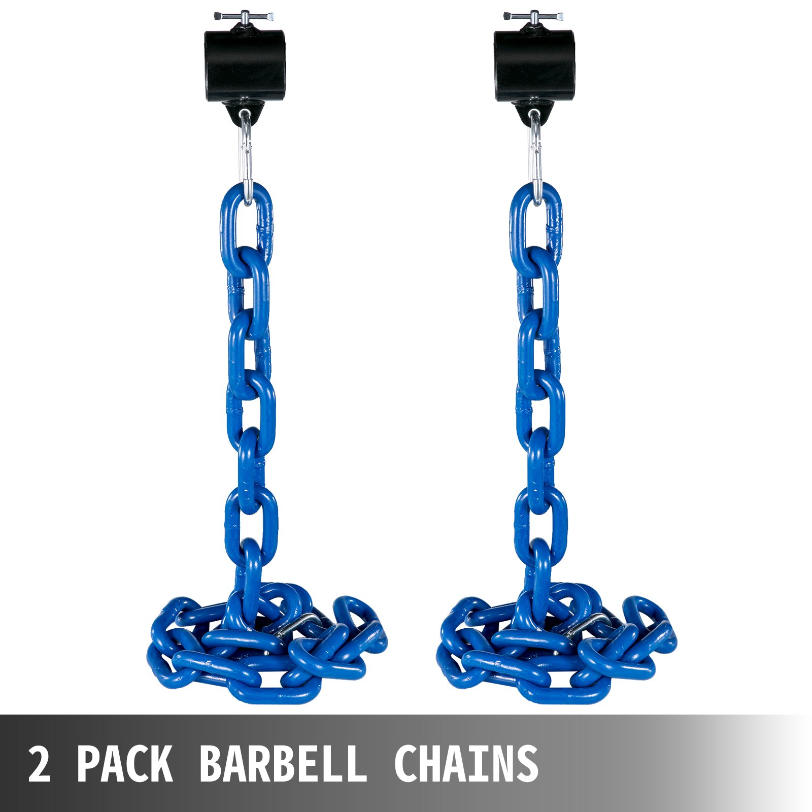 VEVOR Weight Lifting Chains, 1 Pair 35LBS/16kg Weight lifting Chains ...