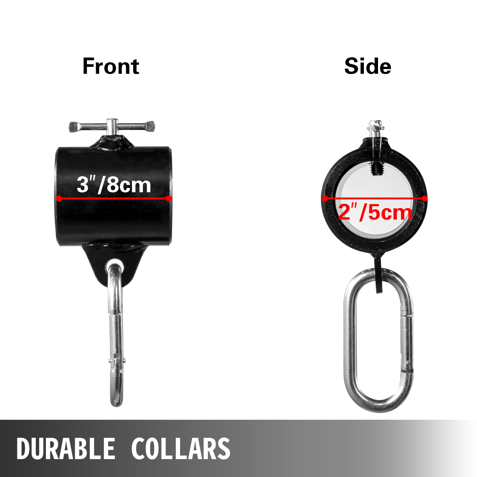 Weight Lifting Chains Olympic Bar Barbell Chain Pairs 35LB Collars ...