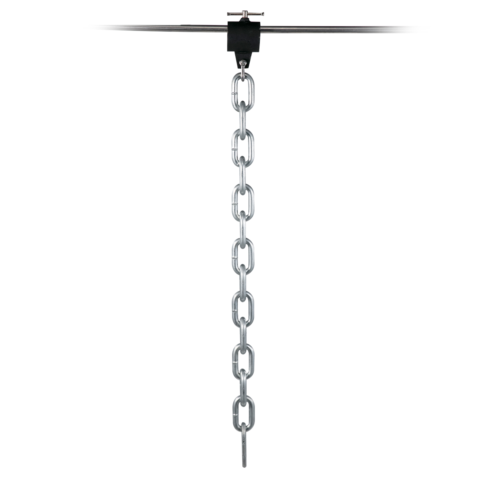 Weight Lifting Chains Olympic Bar Barbell Chain Pairs 44lb Collars ...