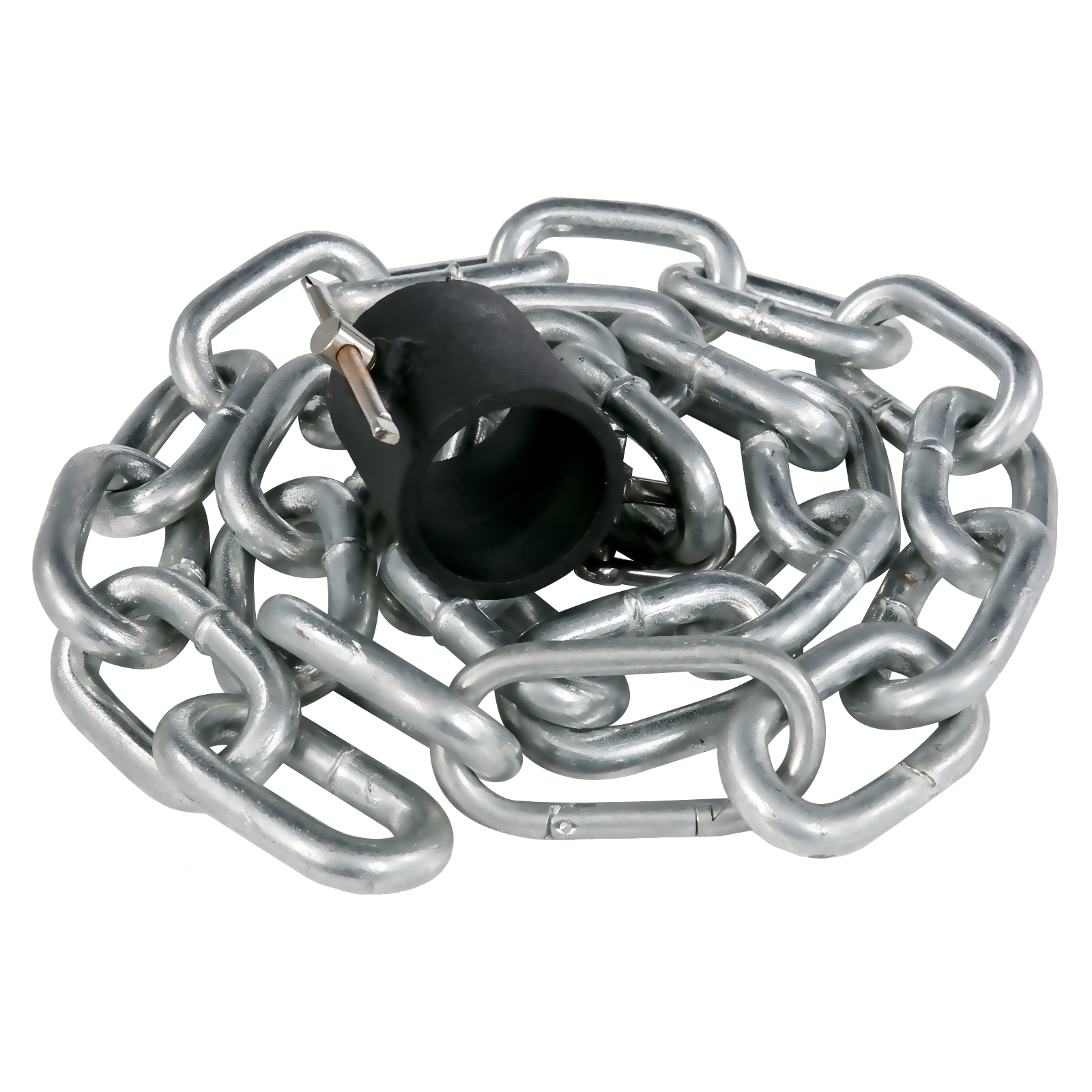 Weight Lifting Chains Olympic Bar Barbell Chain Pairs 44lb Collars ...