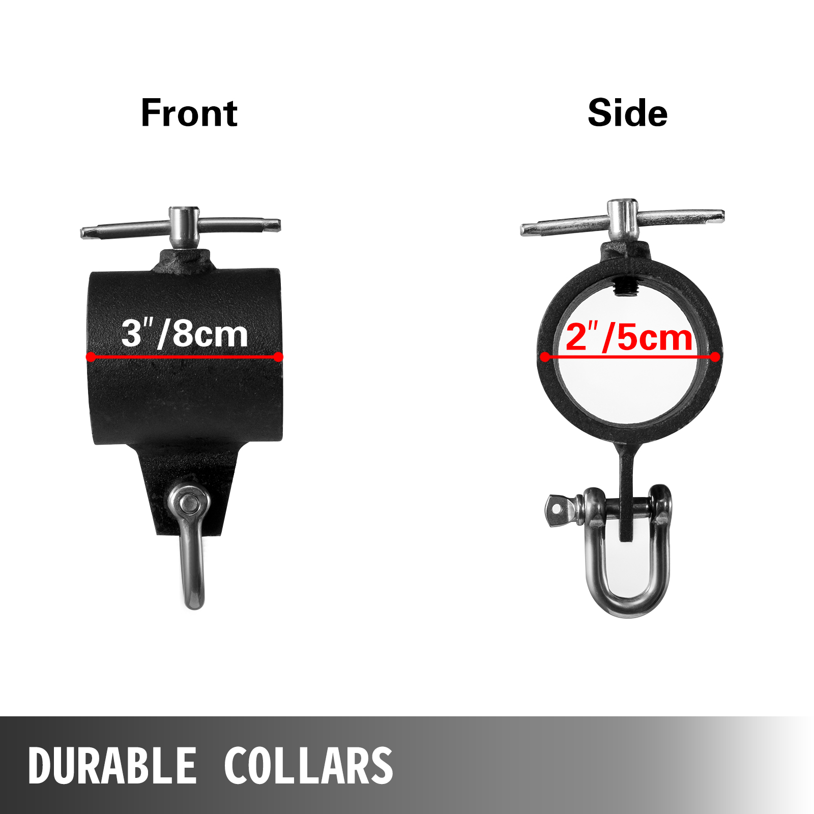 Weight Lifting Chains Olympic Bar Barbell Chain Pairs 44lb Collars ...
