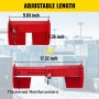 VEVOR Cargo Container Lock 9.84"-17.32" Locking Distance Semi Truck ...