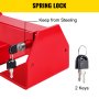 Vevor Heavy Duty Cargo Lock Cargo Container Lock 9.84"-17.32" Range ...