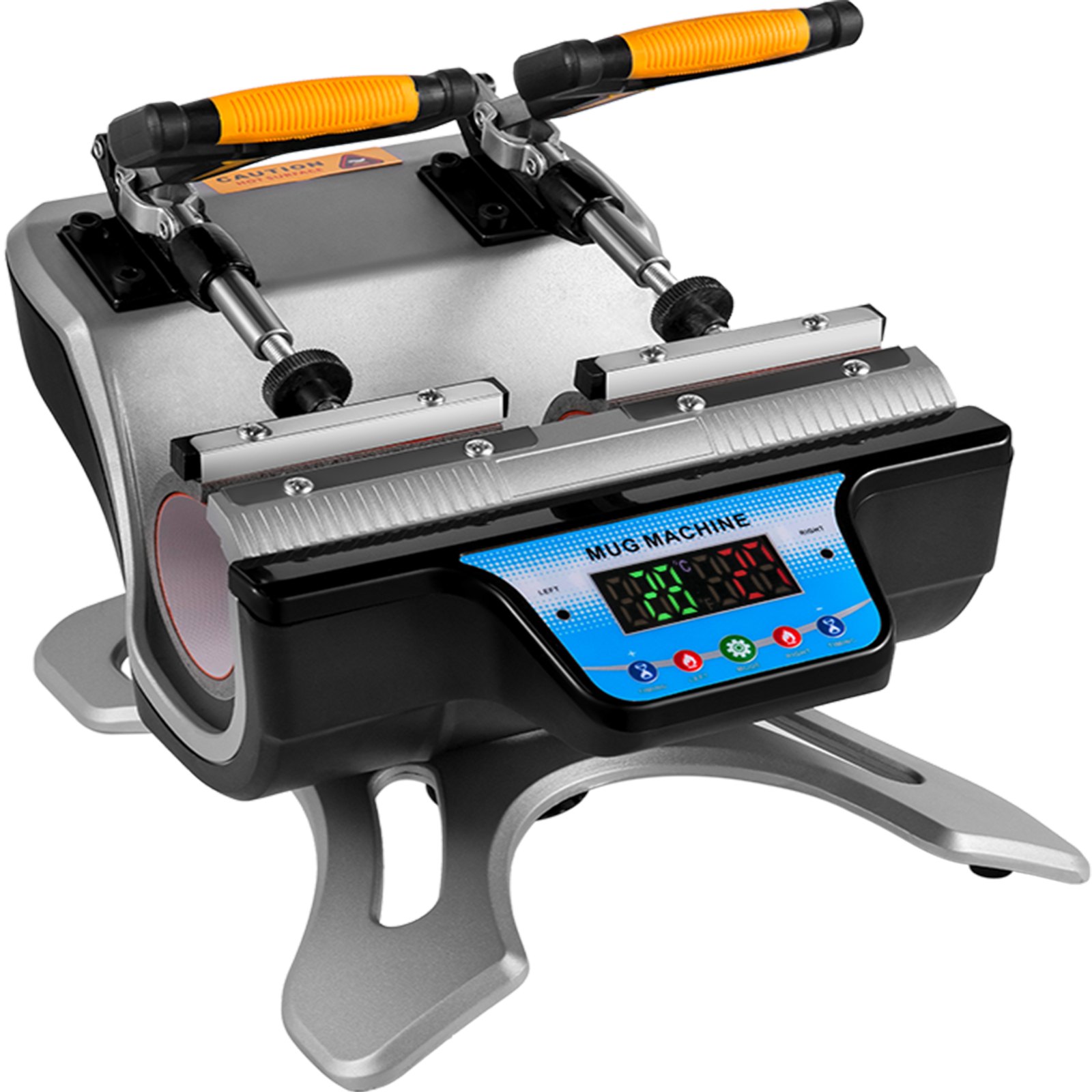 VEVOR Mug Heat Press, 2pcs 15oz Mug Press Sublimation Machine Dual ...