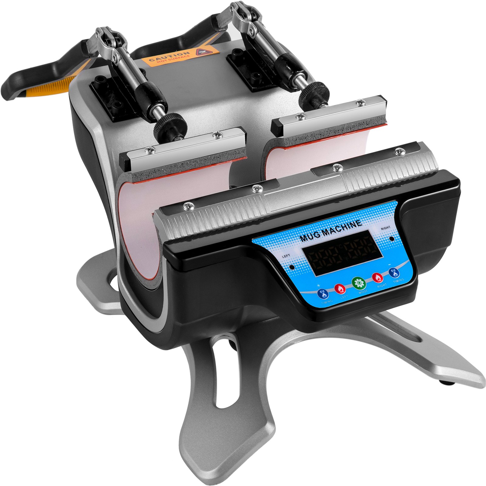 VEVOR Mug Heat Press, 2pcs 15oz Mug Press Sublimation Machine Dual ...