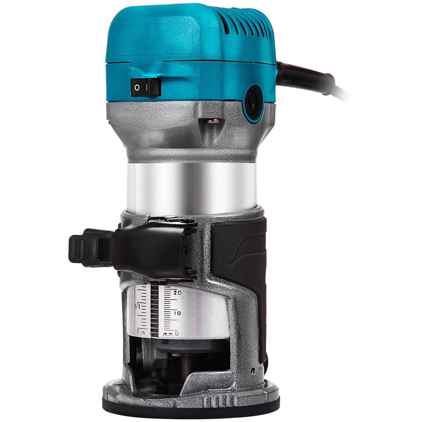 800W Max Torque Variable Speed 30,000RPM Compact Router with Collets 1/ ...