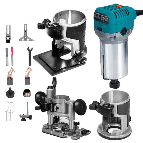 VEVOR VEVOR Hand Trimmer Router Edge Guide Palm Laminate Compact Kit ...