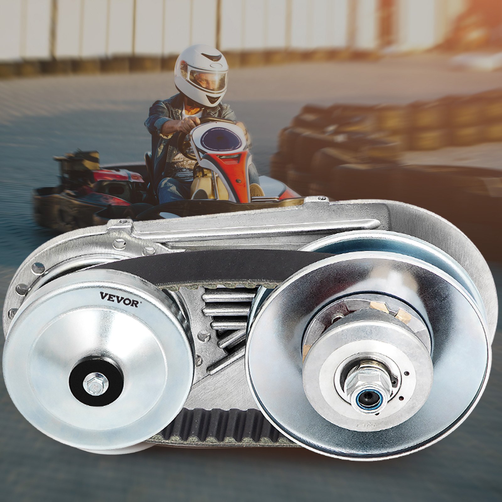VEVOR Torque Converter 4-7HP Go Kart Clutch 1Inch Replaces Comet TAV2 ...