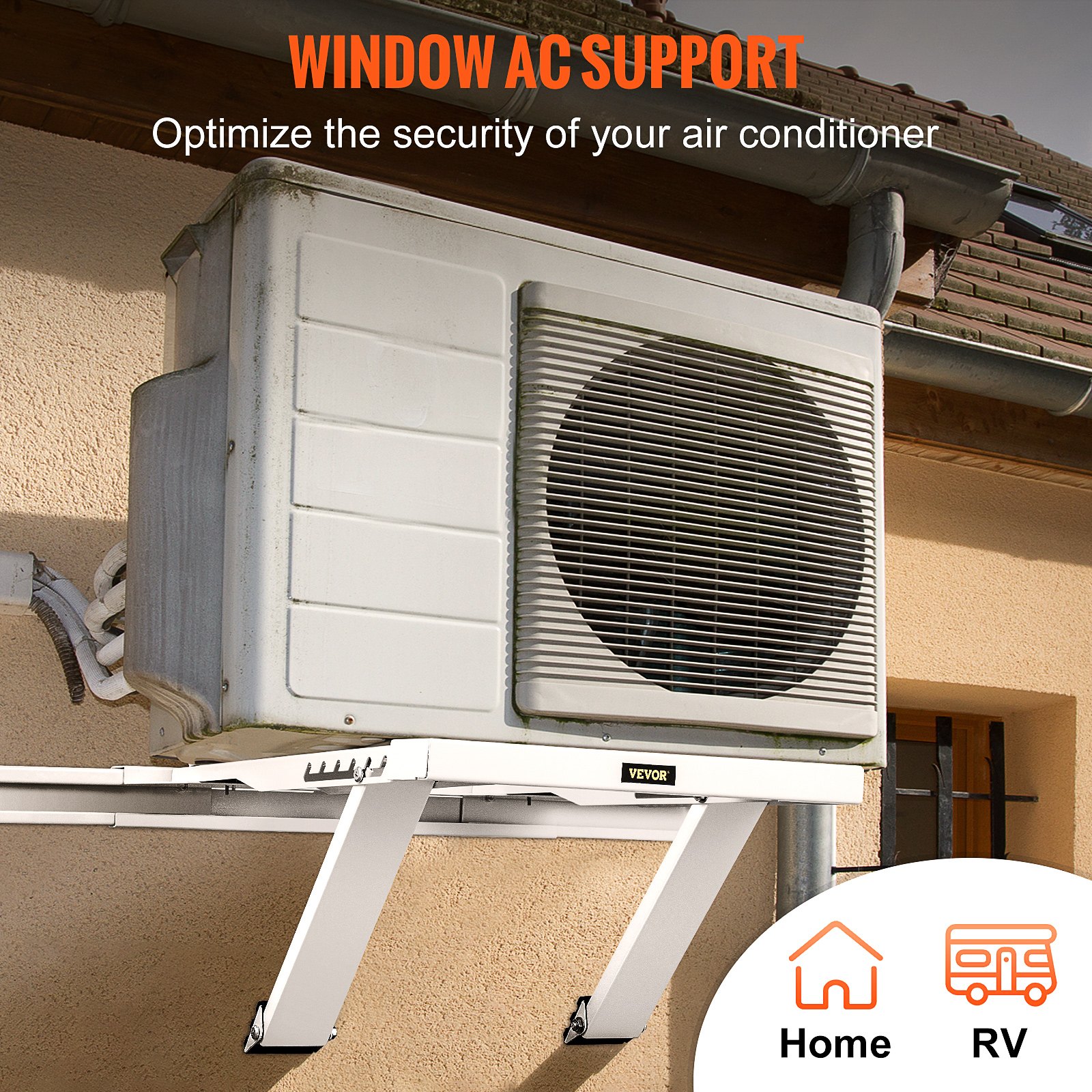 VEVOR Air Conditioner Support Bracket, Max. 220 lbs Load Capacity ...