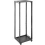 VEVOR Server Rack, 25U Open Frame Rack, 4-Post IT Server Network Relay ...