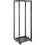 VEVOR Server Rack, 25U Open Frame Rack, 4-Post IT Server Network Relay ...