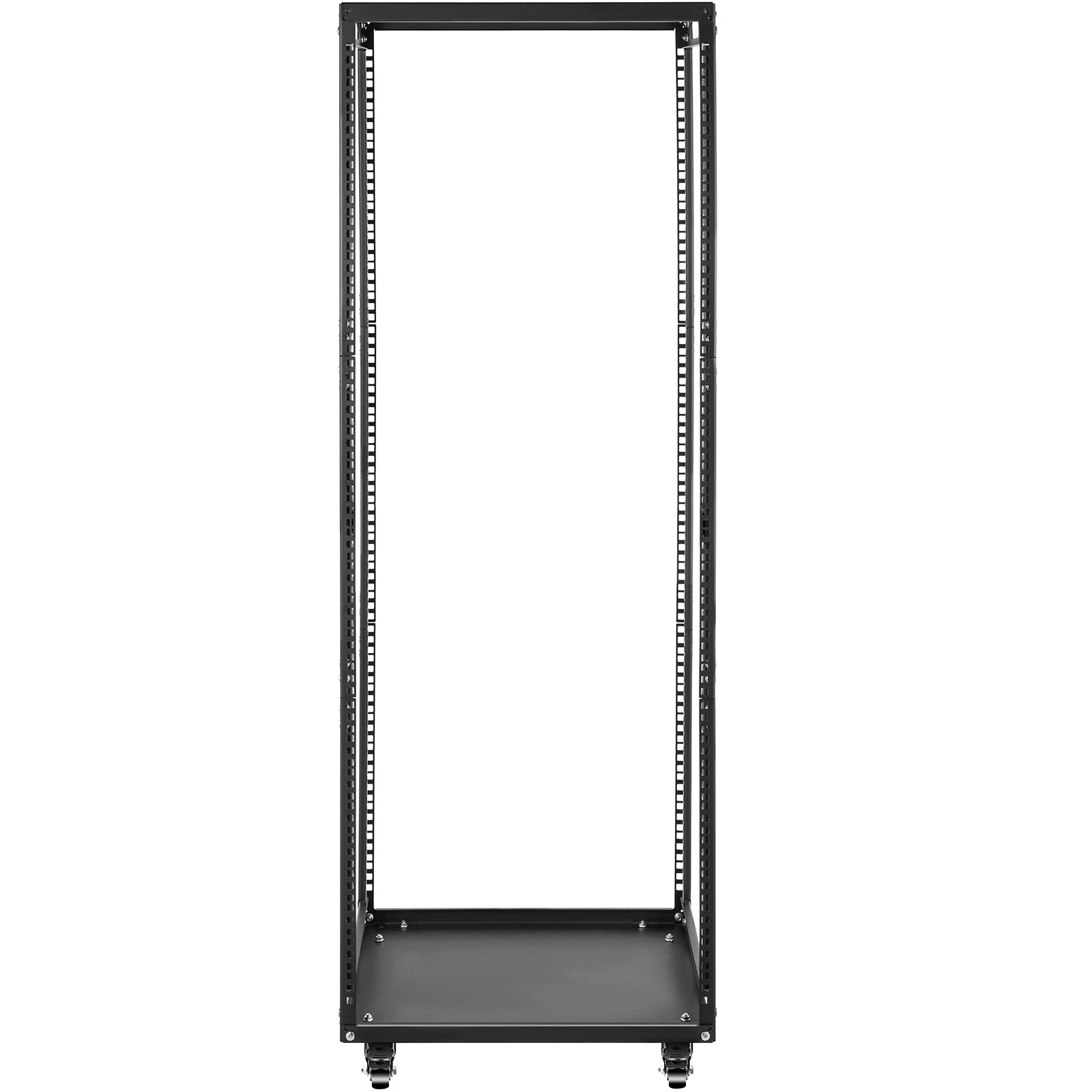 VEVOR VEVOR Server Rack, 25U Open Frame Rack, 4-Post IT Server Network ...