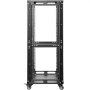 VEVOR 18U 19" Open Frame Rack, 4-Post IT Server Rack, Server/Audio ...
