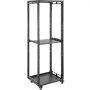 VEVOR Server Rack, 27U Open Frame Rack, 4-Post IT Server Network Relay ...