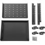 VEVOR Server Rack, 27U Open Frame Rack, 4-Post IT Server Network Relay ...
