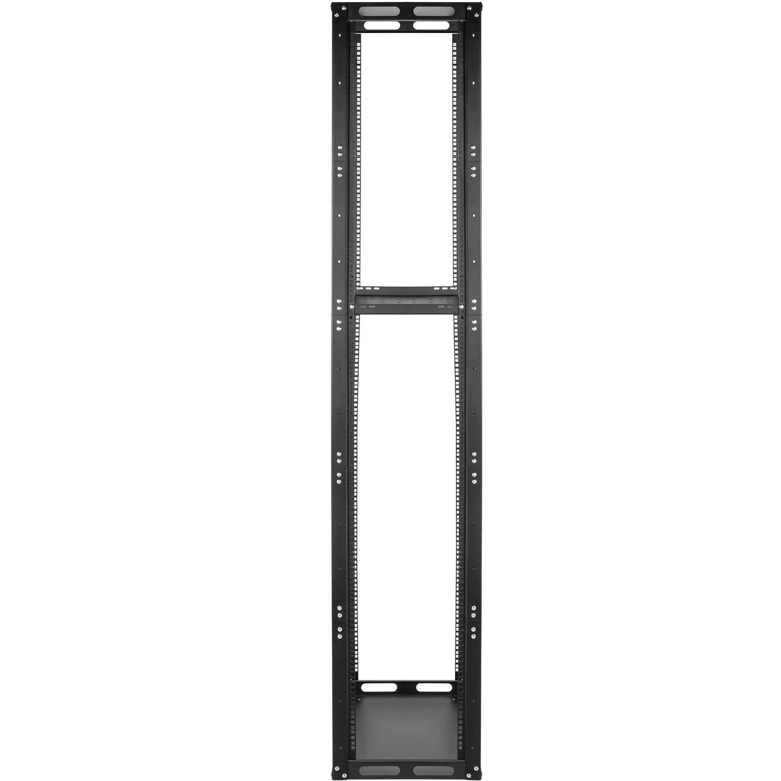 VEVOR Server Rack, 45U Open Frame Rack, 4-Post IT Server Network Relay Rack, 19 Inch Server ...