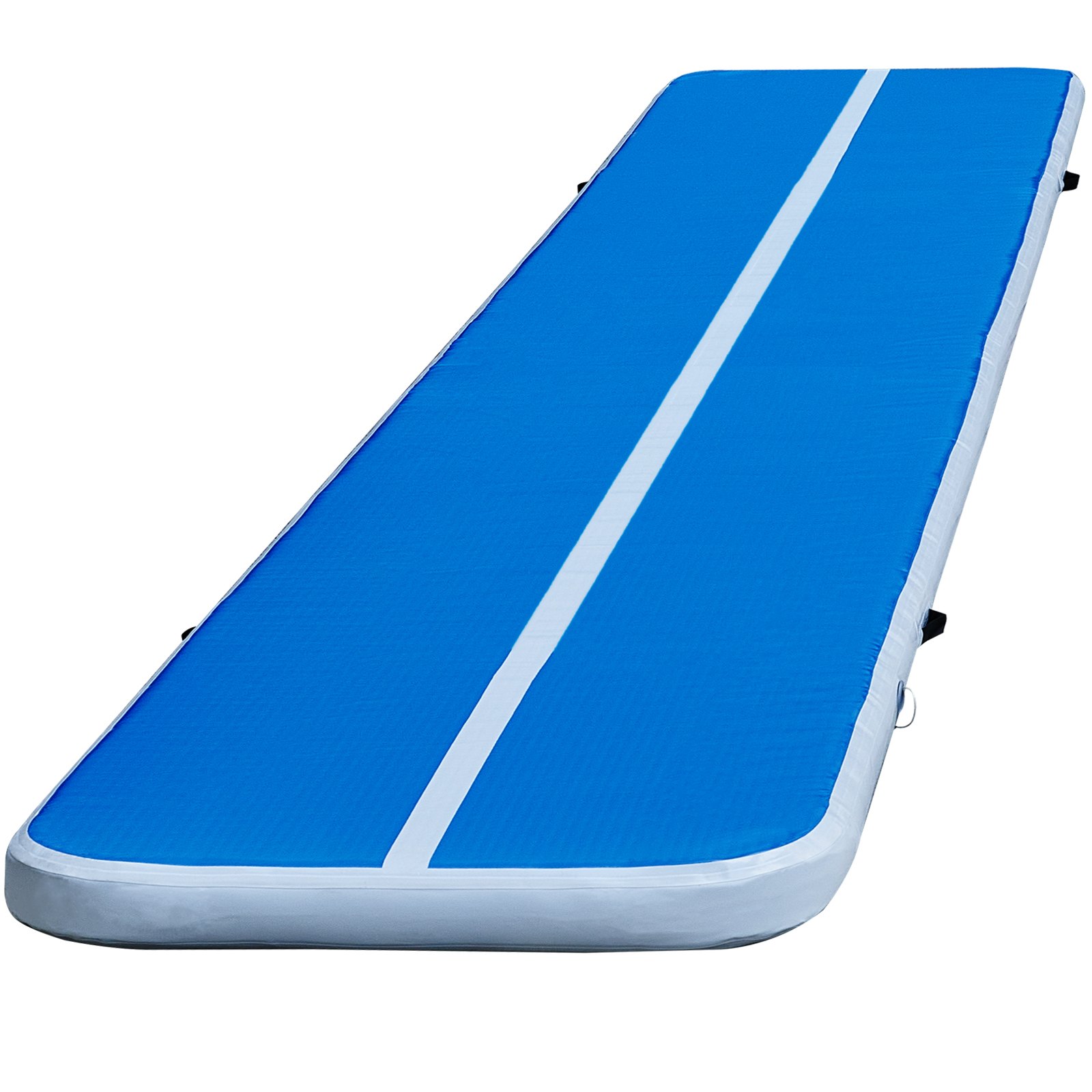 VEVOR 20ft Inflatable Air Gymnastic Mat, 4 inches Thickness Air Tumble ...