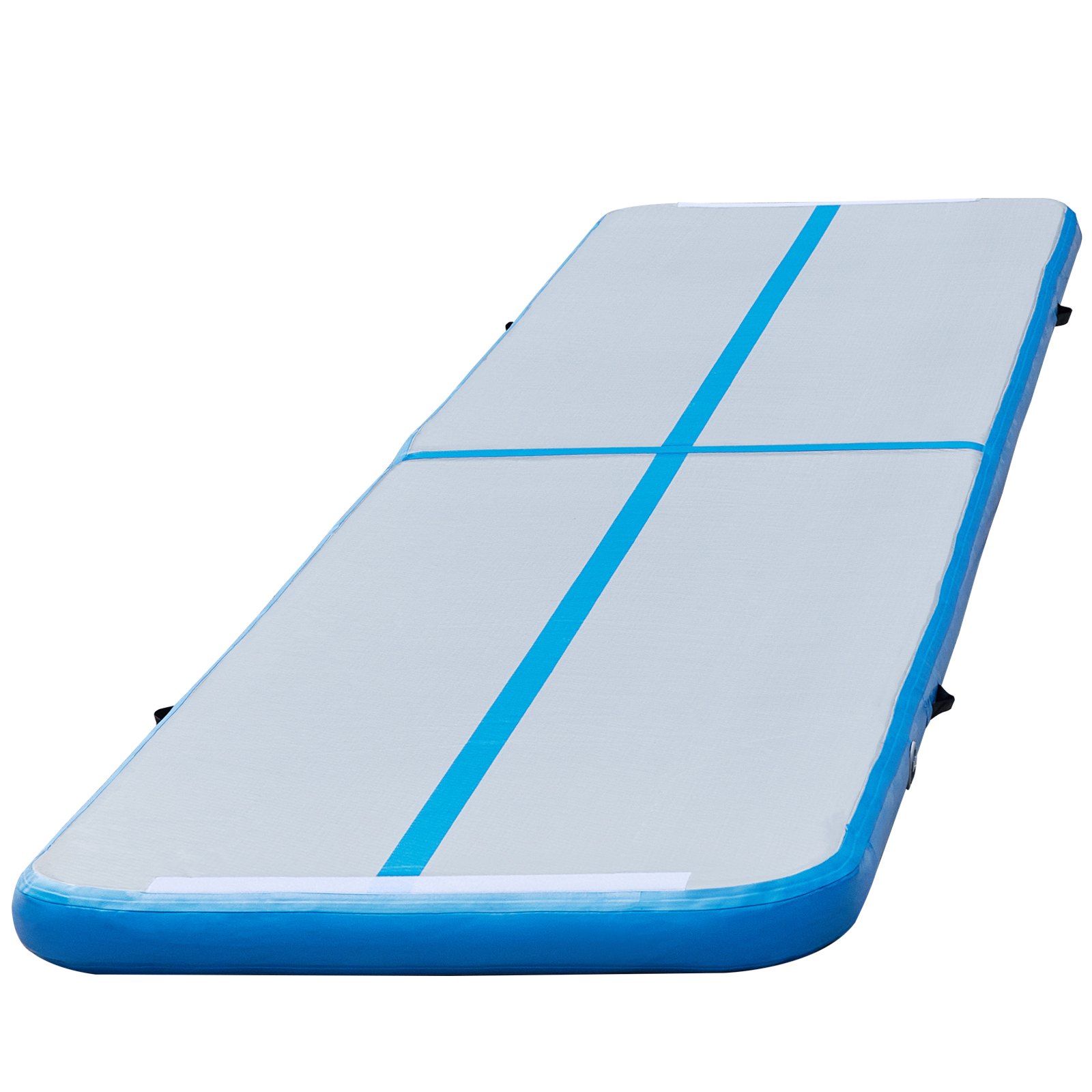 VEVOR 20ft Inflatable Air Gymnastic Mat, 4 inches Thickness Air Tumble ...