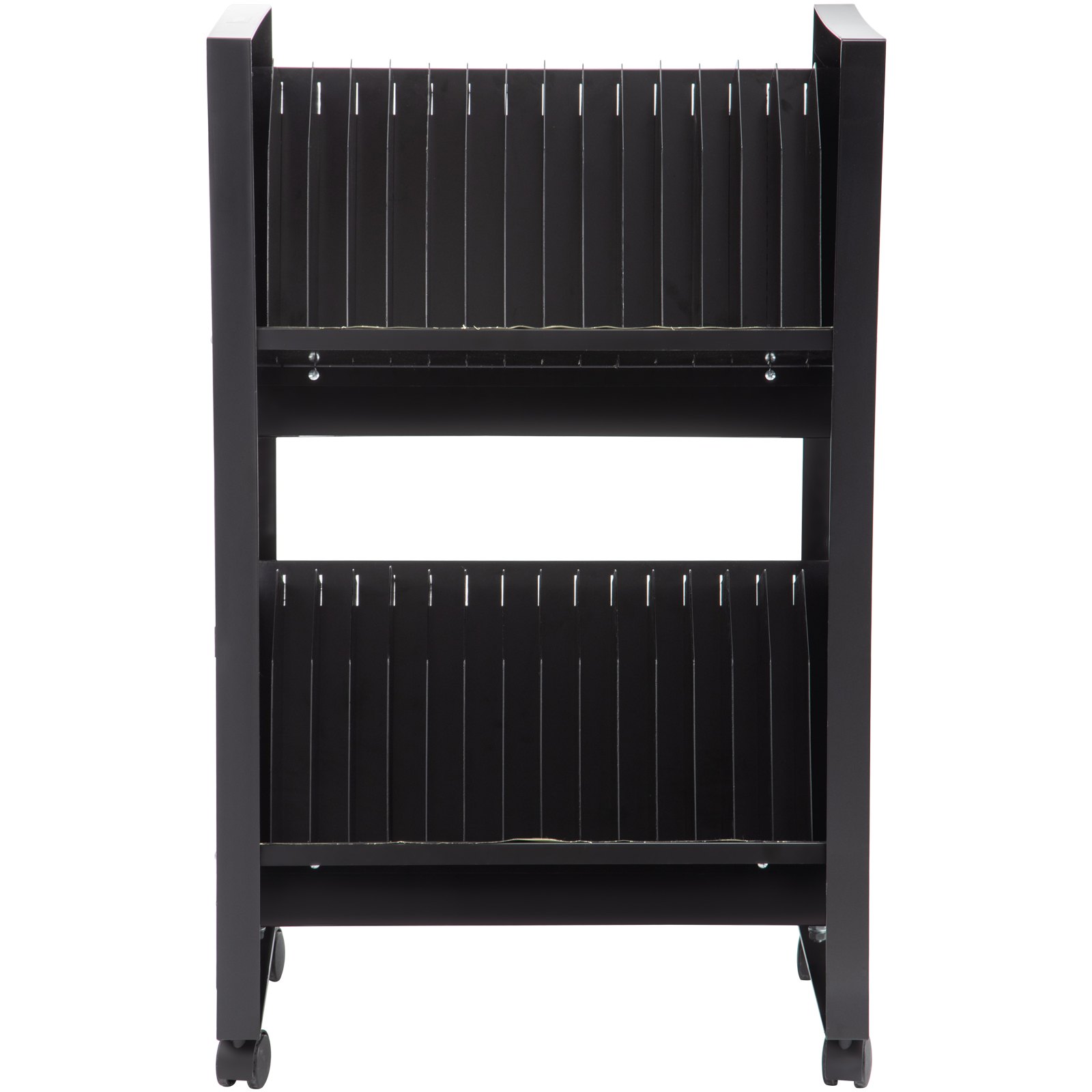 VEVOR Open Charging Cart, 32 Device, Charging Cabinet for Charge and ...