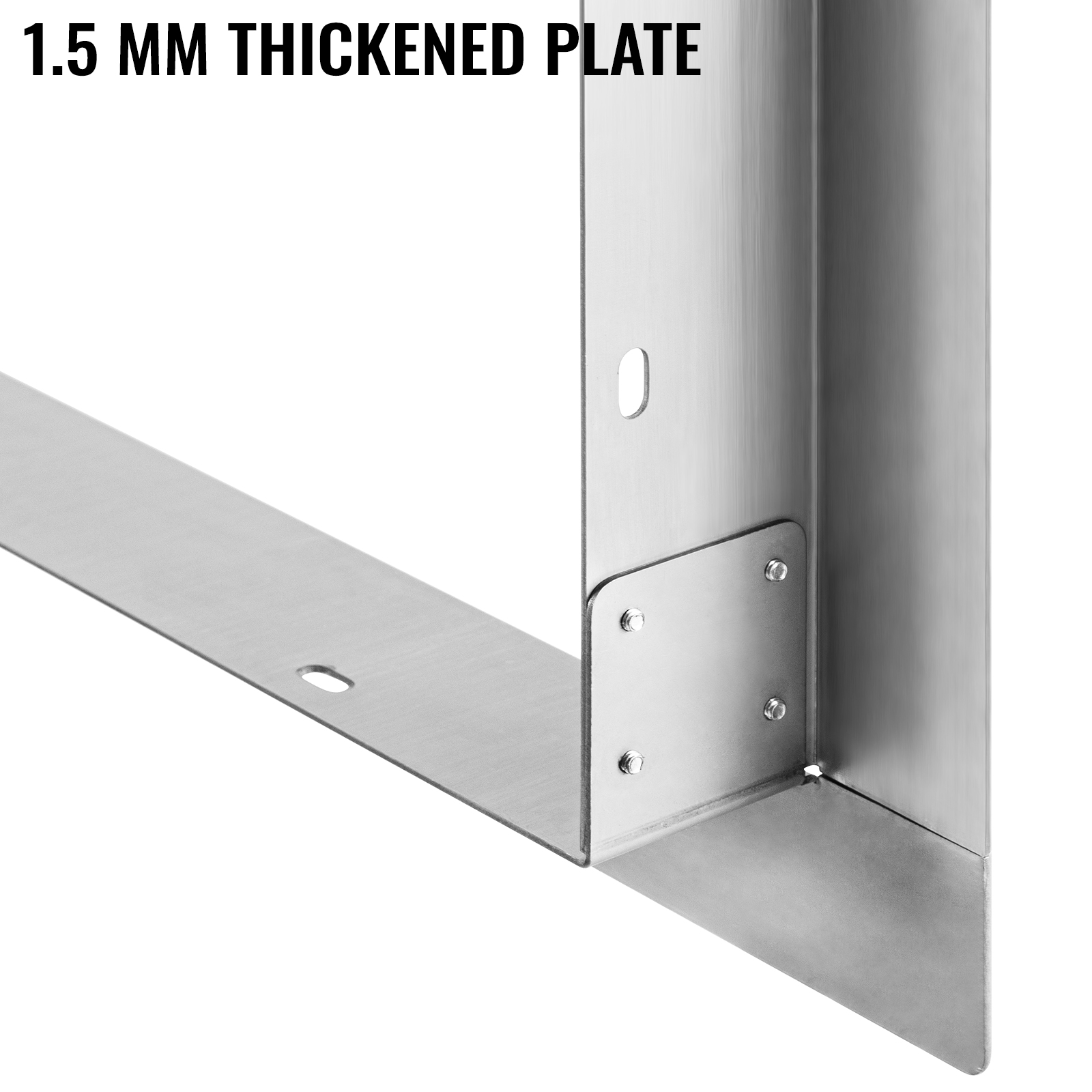 VEVOR Outdoor Finishing Frame 12.2W x 18H Inch, Stainless Steel Outdoor ...