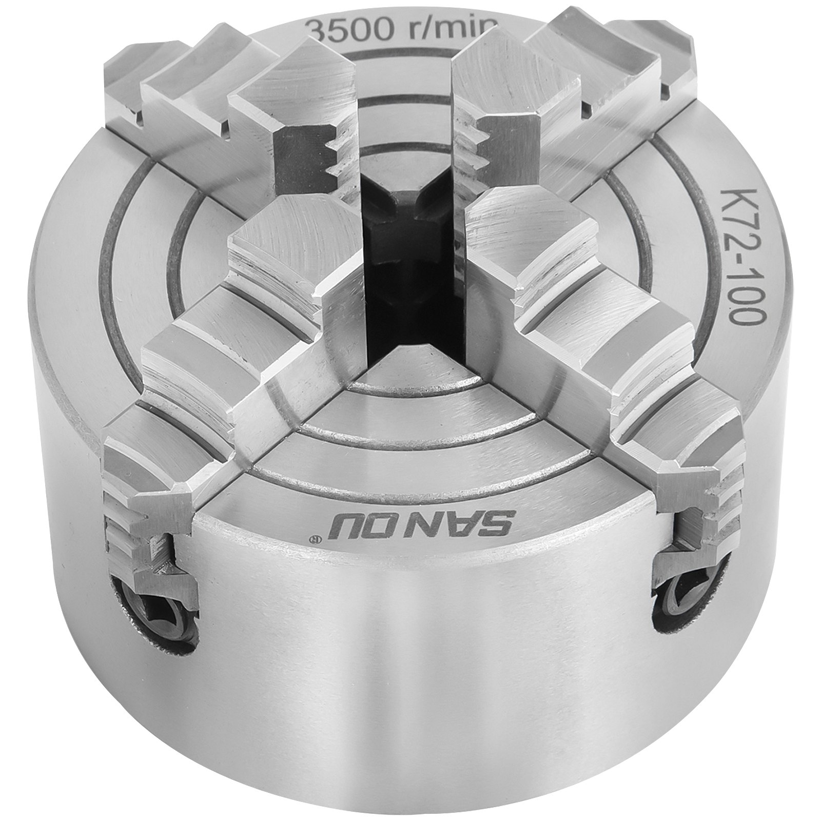 VEVOR K72-100 Lathe Chuck 4 Inch 4-Jaw,Lathe Chuck Independent ...