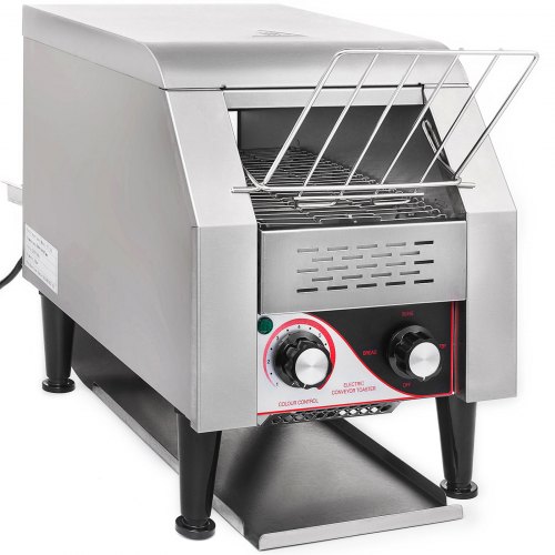 VEVOR 150 Slices/H Commercial Toaster Conveyor, 1340W Heavy Duty ...