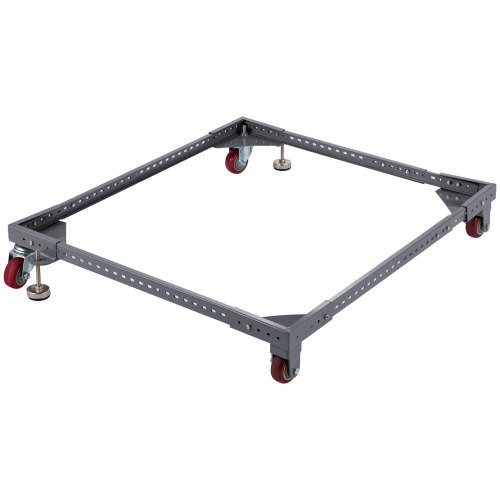 VEVOR Adjustable Universal Mobile Base 650LBS Load-Bearing Capacity 12 ...