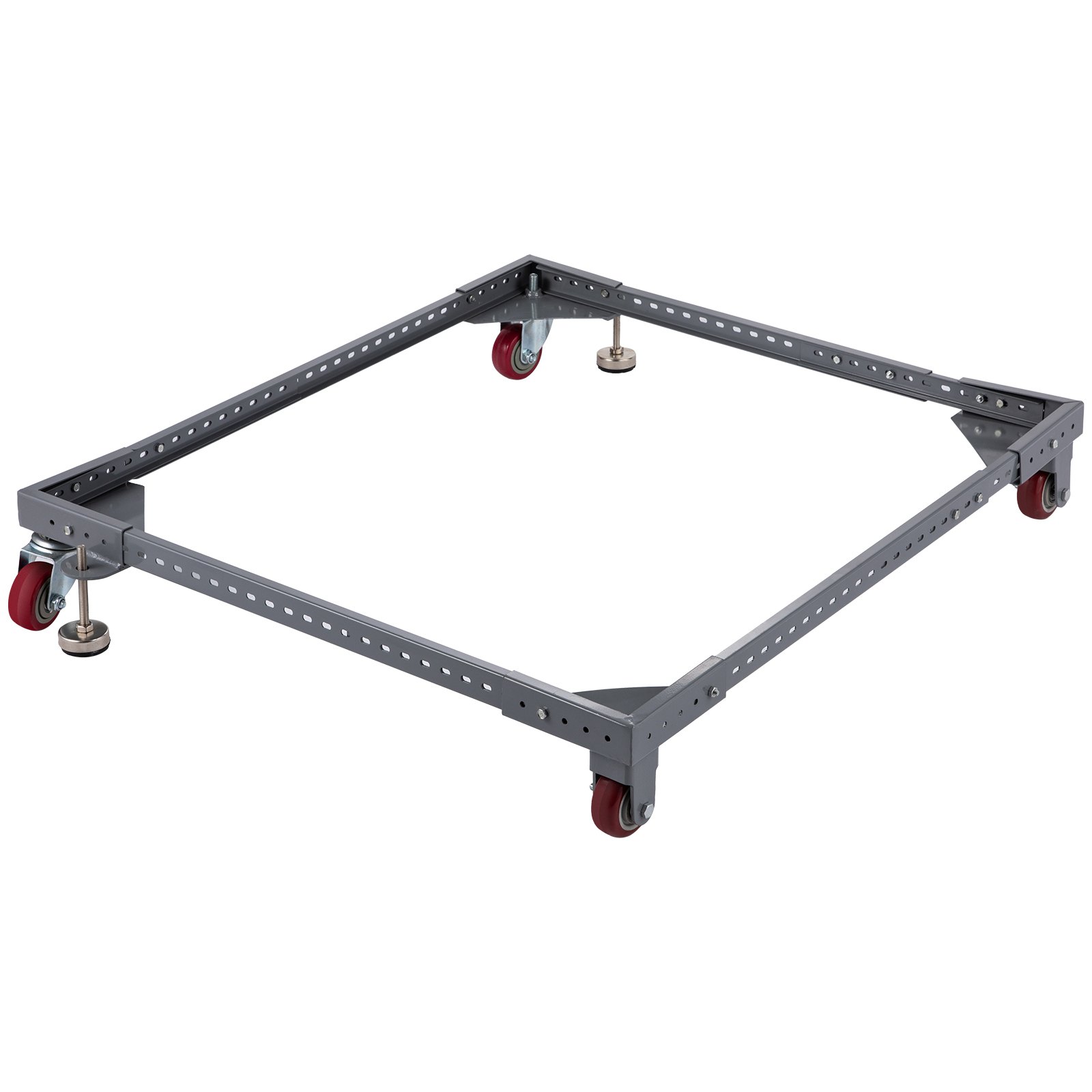 VEVOR Adjustable Universal Mobile Base 650LBS Load-Bearing Capacity 12 ...