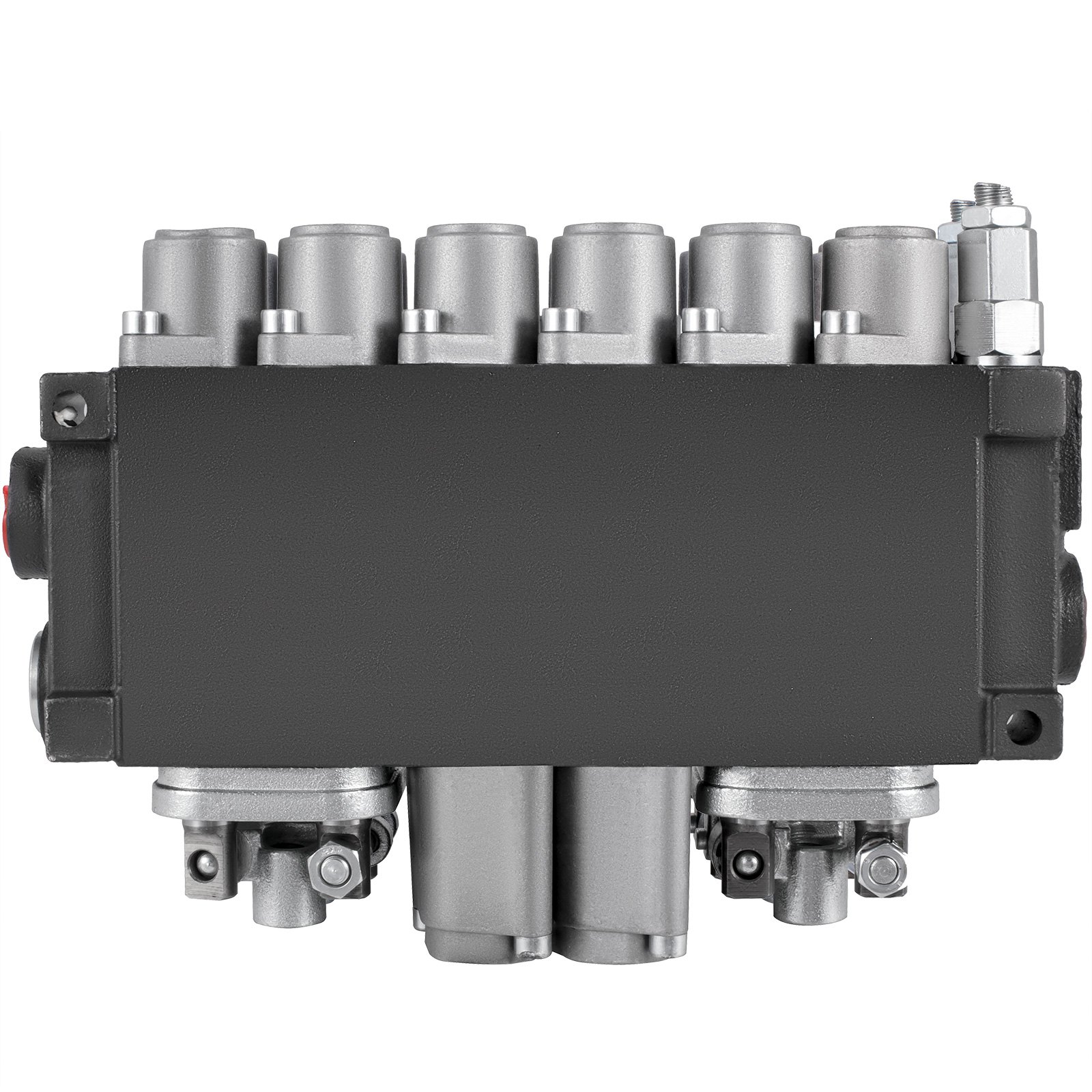 VEVOR Hydraulic Directional Control Valve, 6 Spool Hydraulic Spool Valve, 11 GPM Hydraulic ...