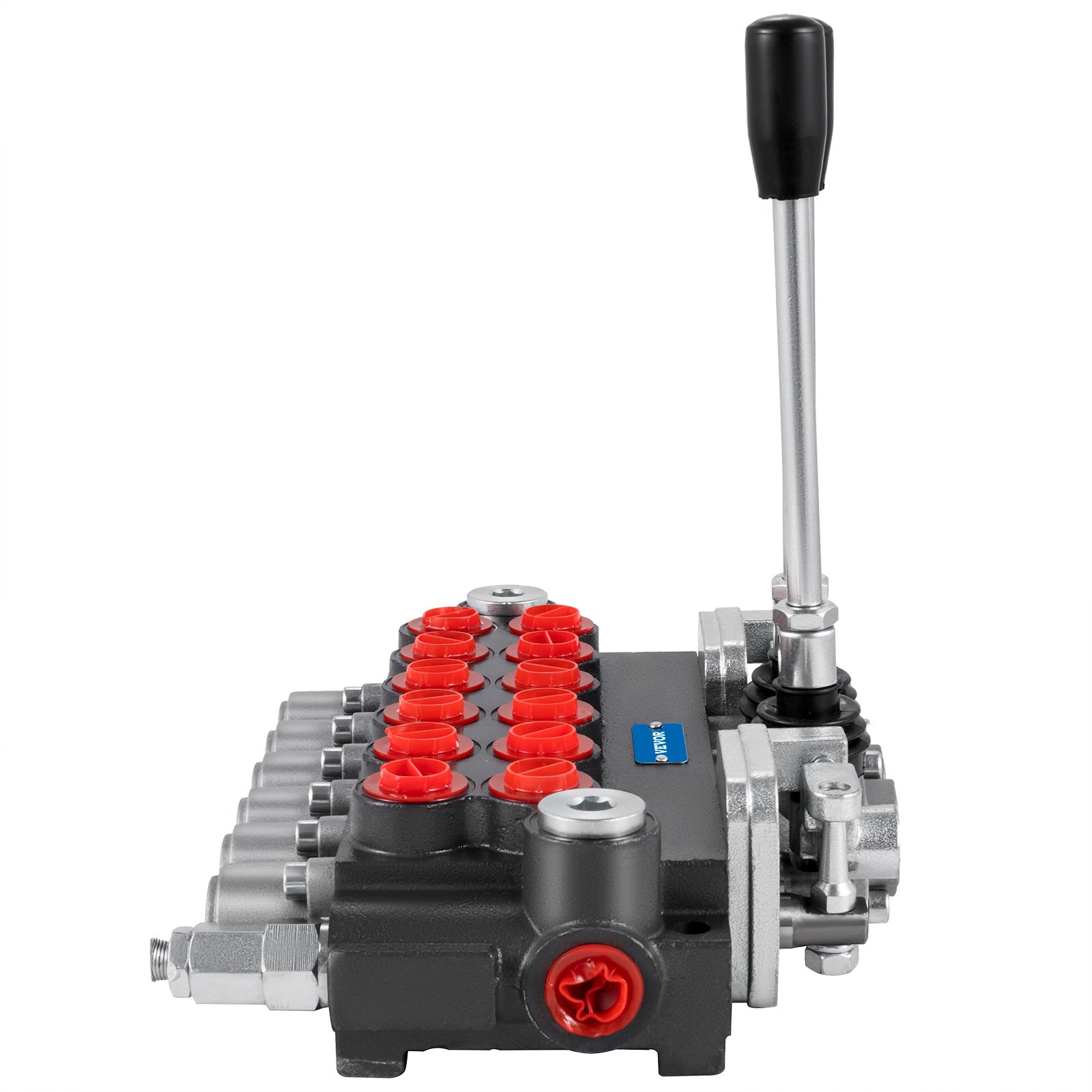 VEVOR Hydraulic Directional Control Valve, 6 Spool Hydraulic Spool ...