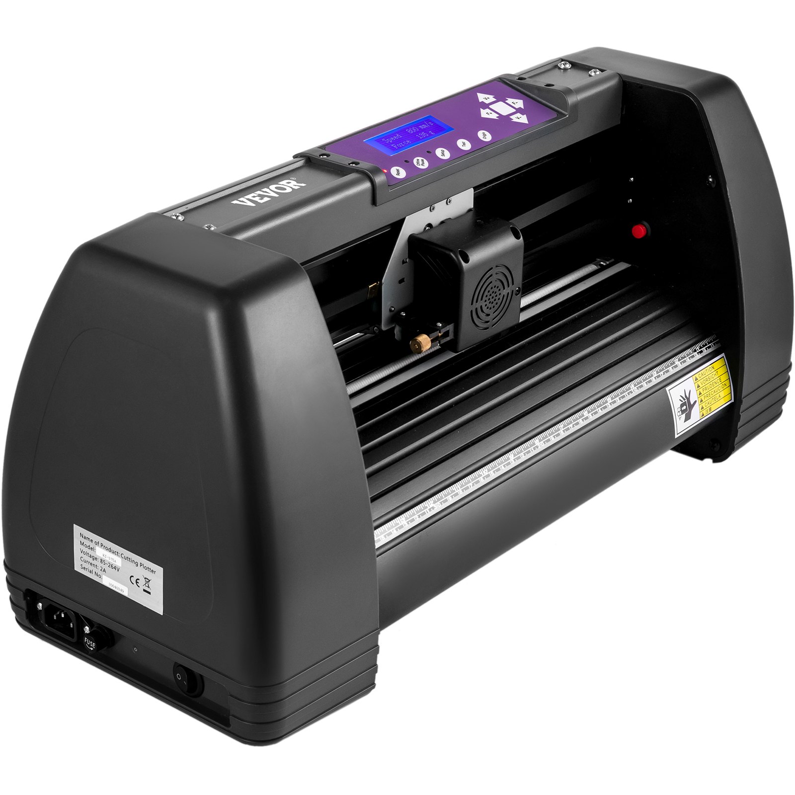 VEVOR Vinyl Cutter, 14 in / 375 mm Vinyl Plotter, Off-line Cutting ...