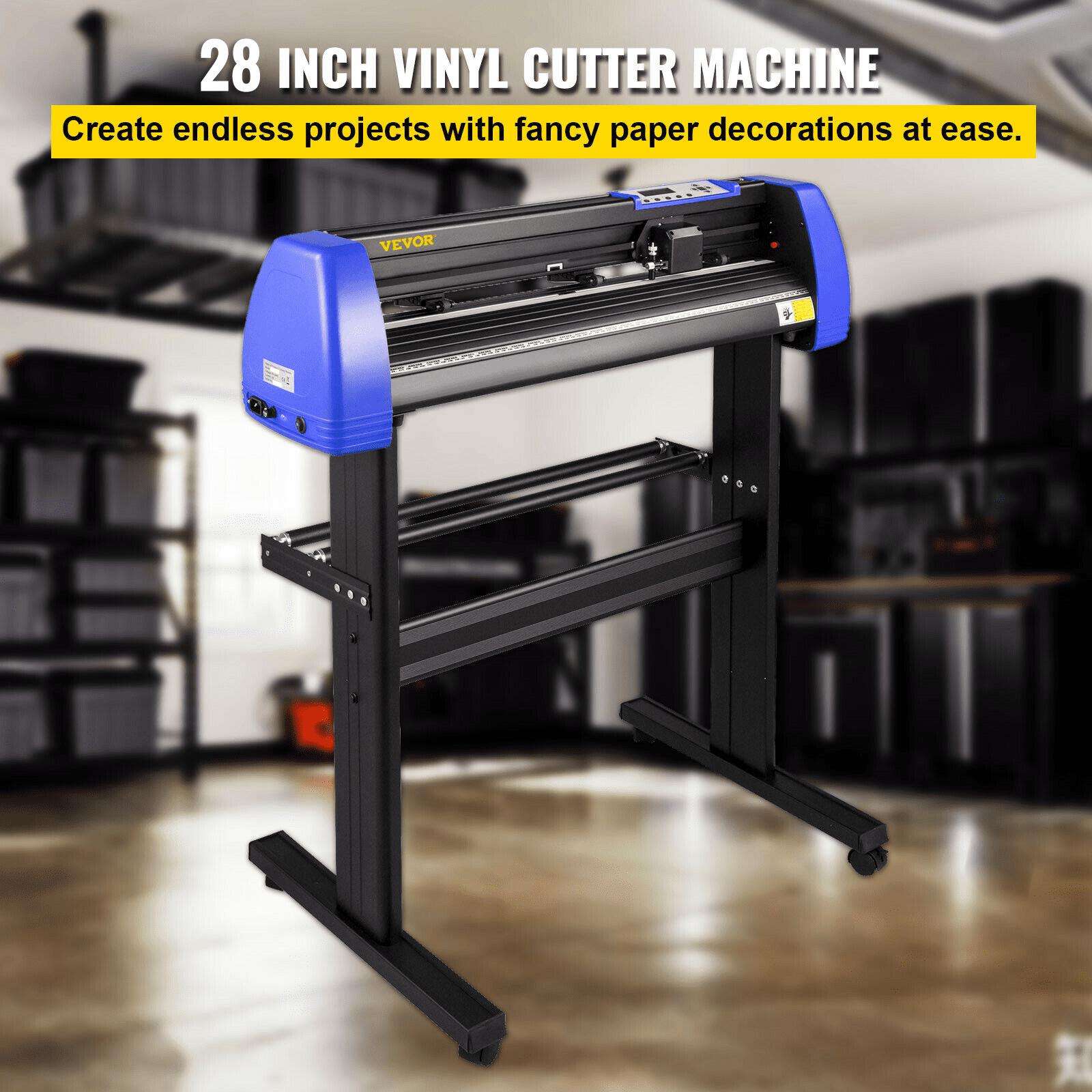 VEVOR Vinyl Cutter 28 Inch Vinyl Cutter Machine with 20 Blades Maximum ...