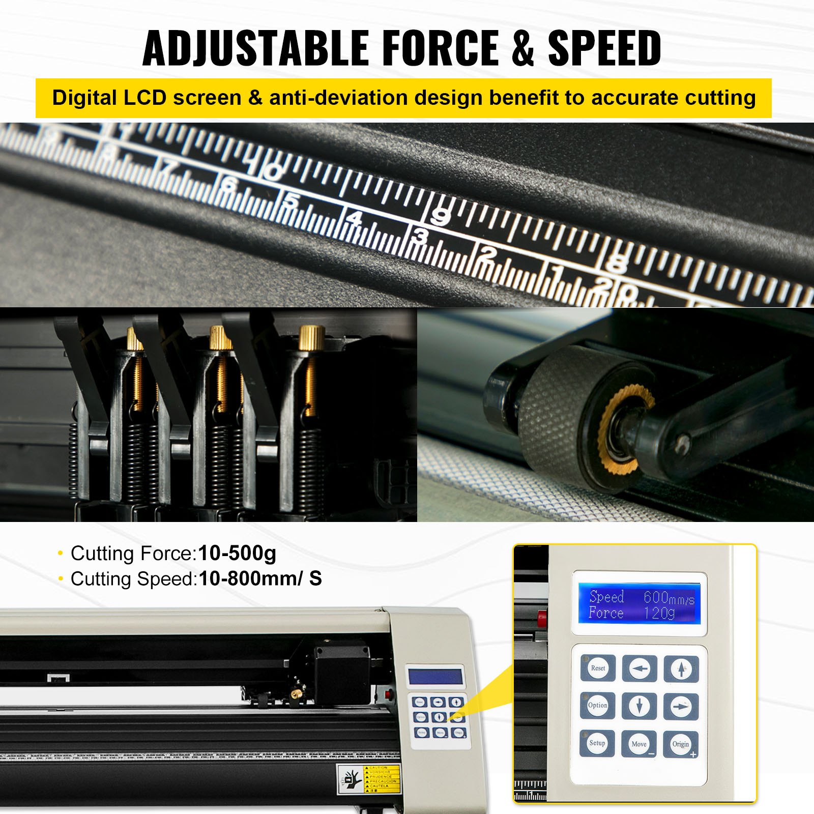 28" Cutter Vinyl Cutter / Plotter, Sign Cutting Machine W/software ...